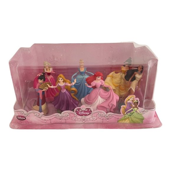 Disney | Toys | Disney Store Princess Figure 7 Piece Playset Cinderella ...